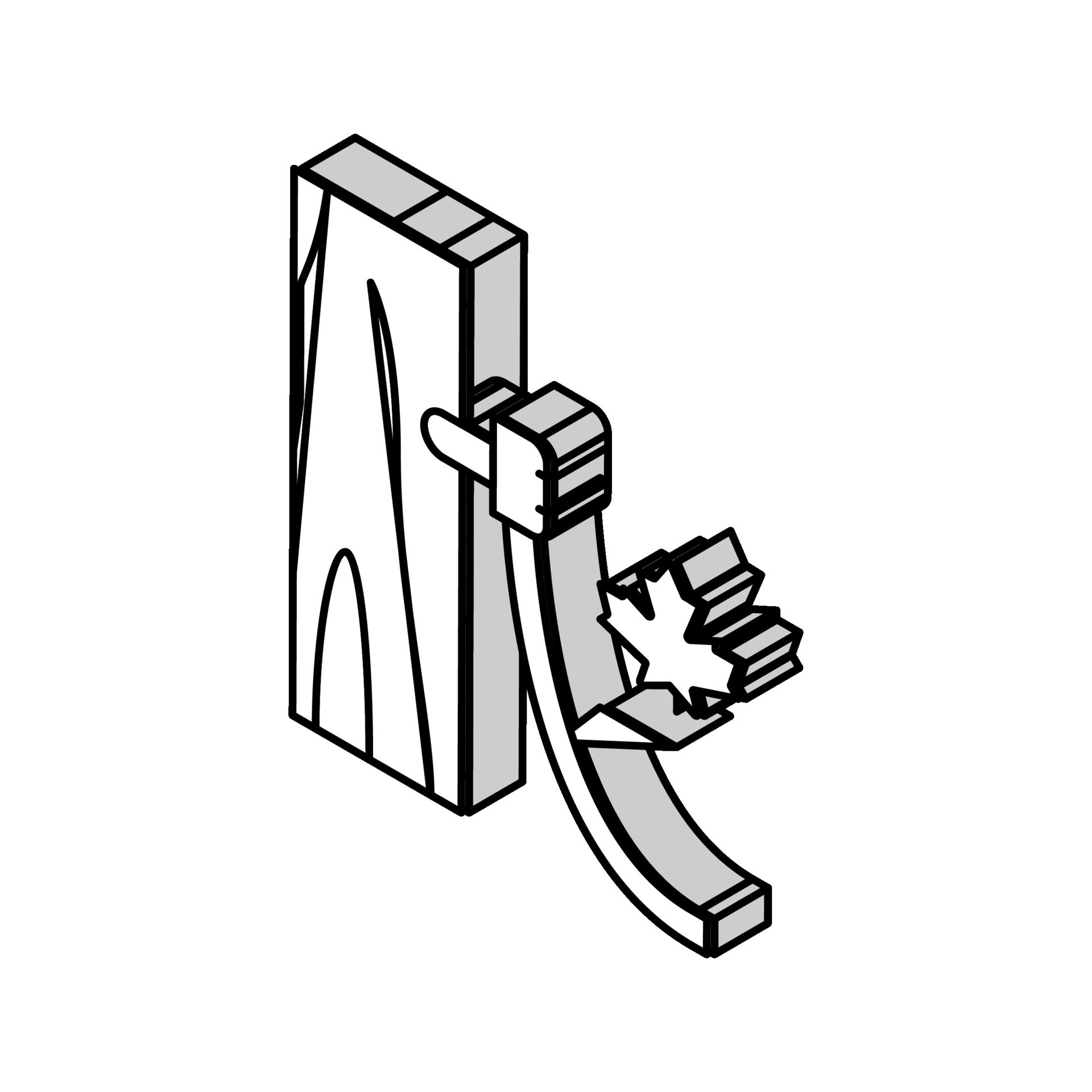 Maple Sap Collection Using Tubing Method Isometric Icon Vector Illustration 39313910 Vector Art