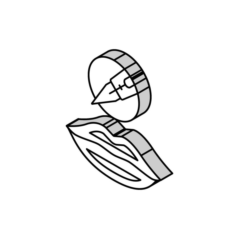 Lip Tattoo Isometric Icon Vector Illustration 39314205 Vector Art At Vecteezy