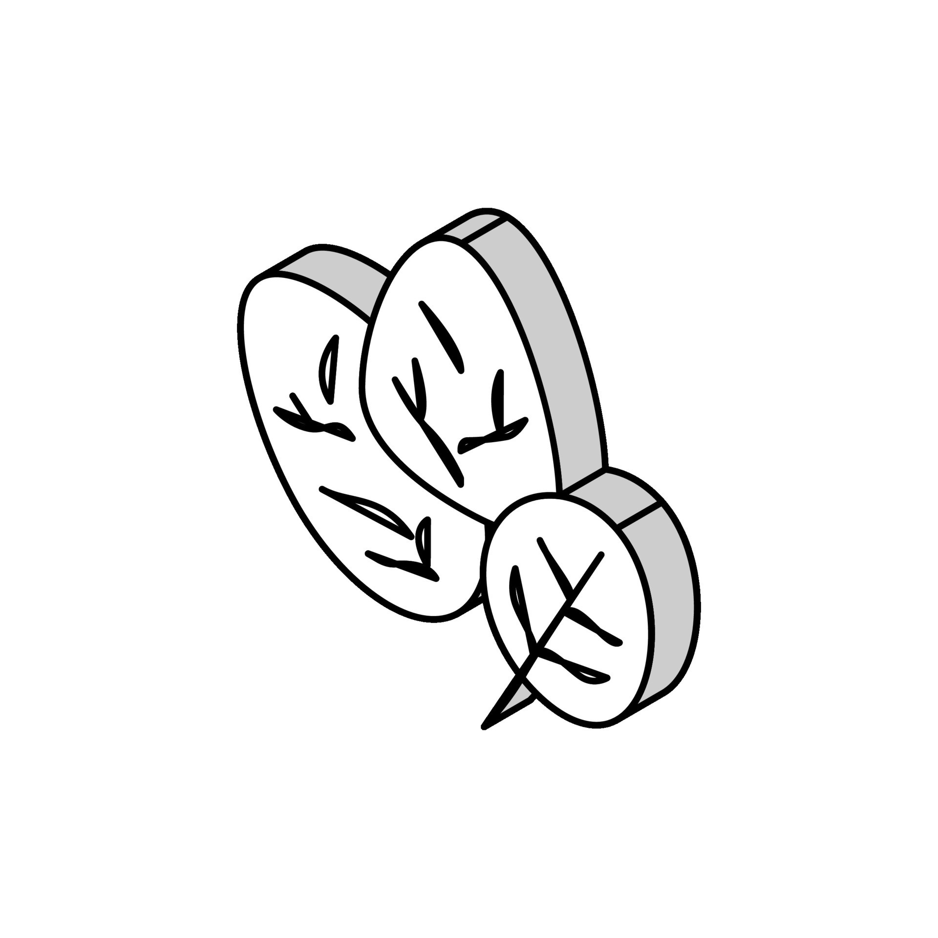spinach plant isometric icon vector illustration 39316572 Vector Art at ... spinach plant isometric icon vector illustration 39316572 Vector Art at ...