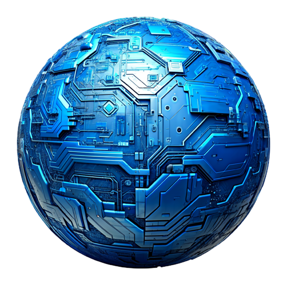 Ai Generated 3d World Global Network Digital Technology 39324310 Png