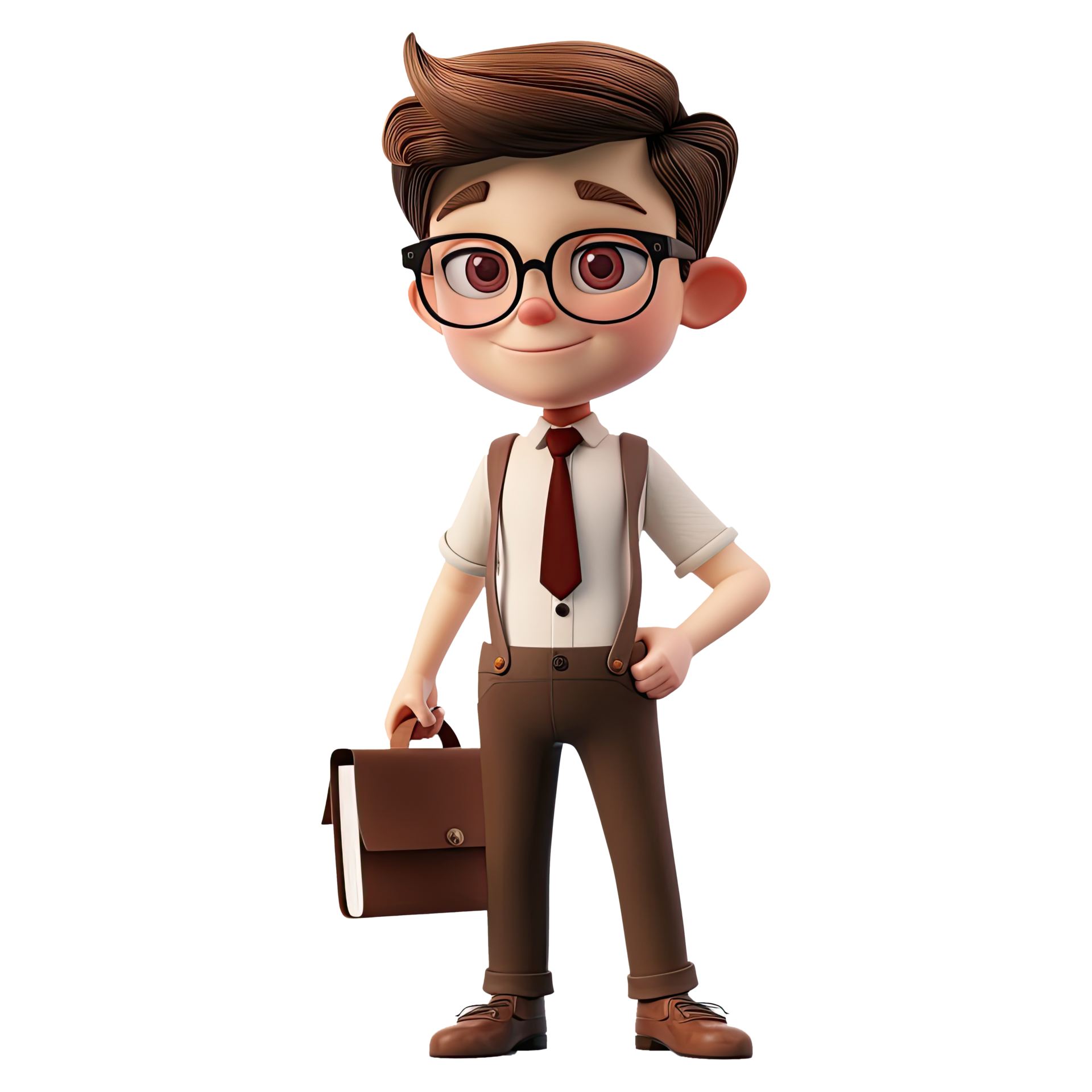 AI generated 3D Cute cartoon male teacher character 39324535 PNG AI generated 3D Cute cartoon male teacher character 39324535 PNG