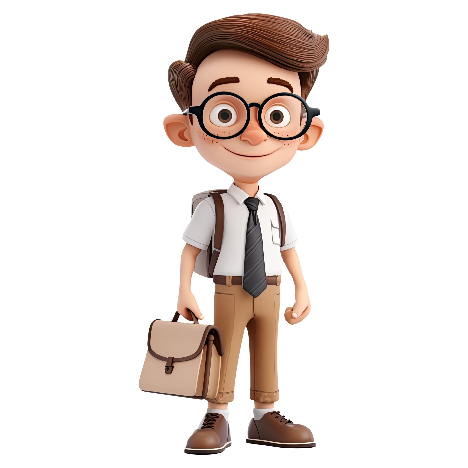 AI generated 3D Cute cartoon male teacher character 39324556 PNG AI generated 3D Cute cartoon male teacher character 39324556 PNG