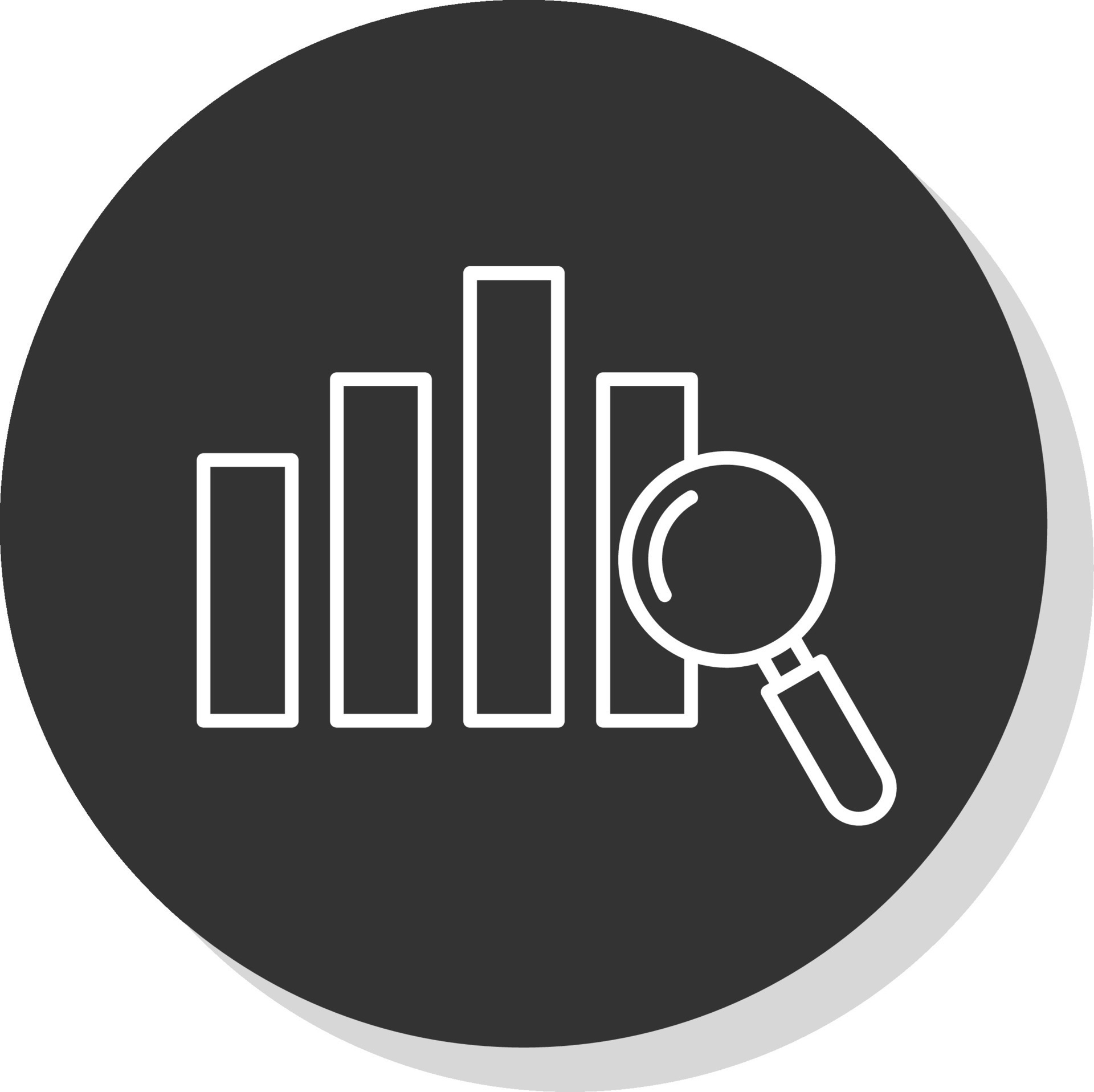 Data Analytics Line Grey Icon 39328376 Vector Art At Vecteezy