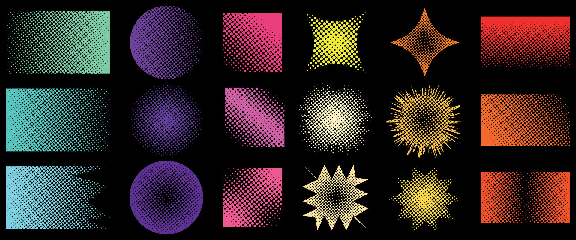 Design Elements to Create Pop Art Images 39335333 Vector Art at Vecteezy