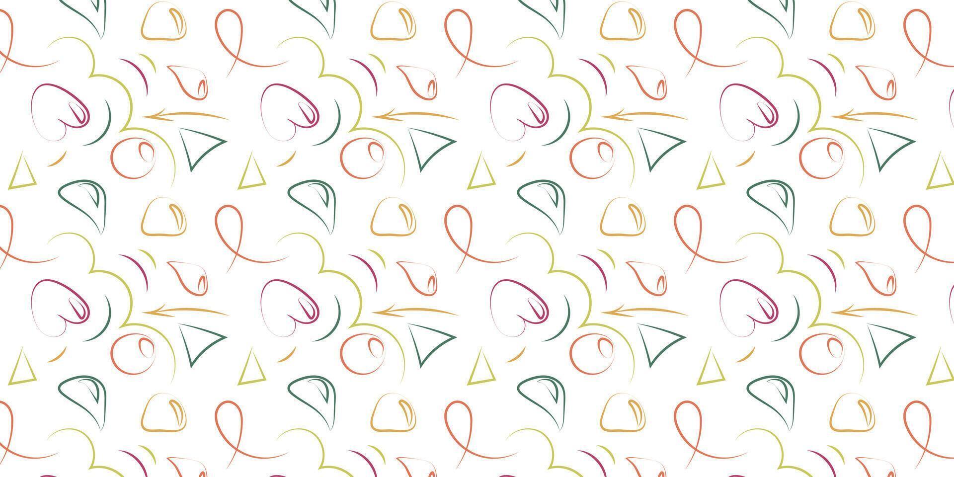 Fun colorful line doodle seamless pattern. 39335345 Vector Art at Vecteezy Fun colorful line doodle seamless pattern. 39335345 Vector Art at Vecteezy