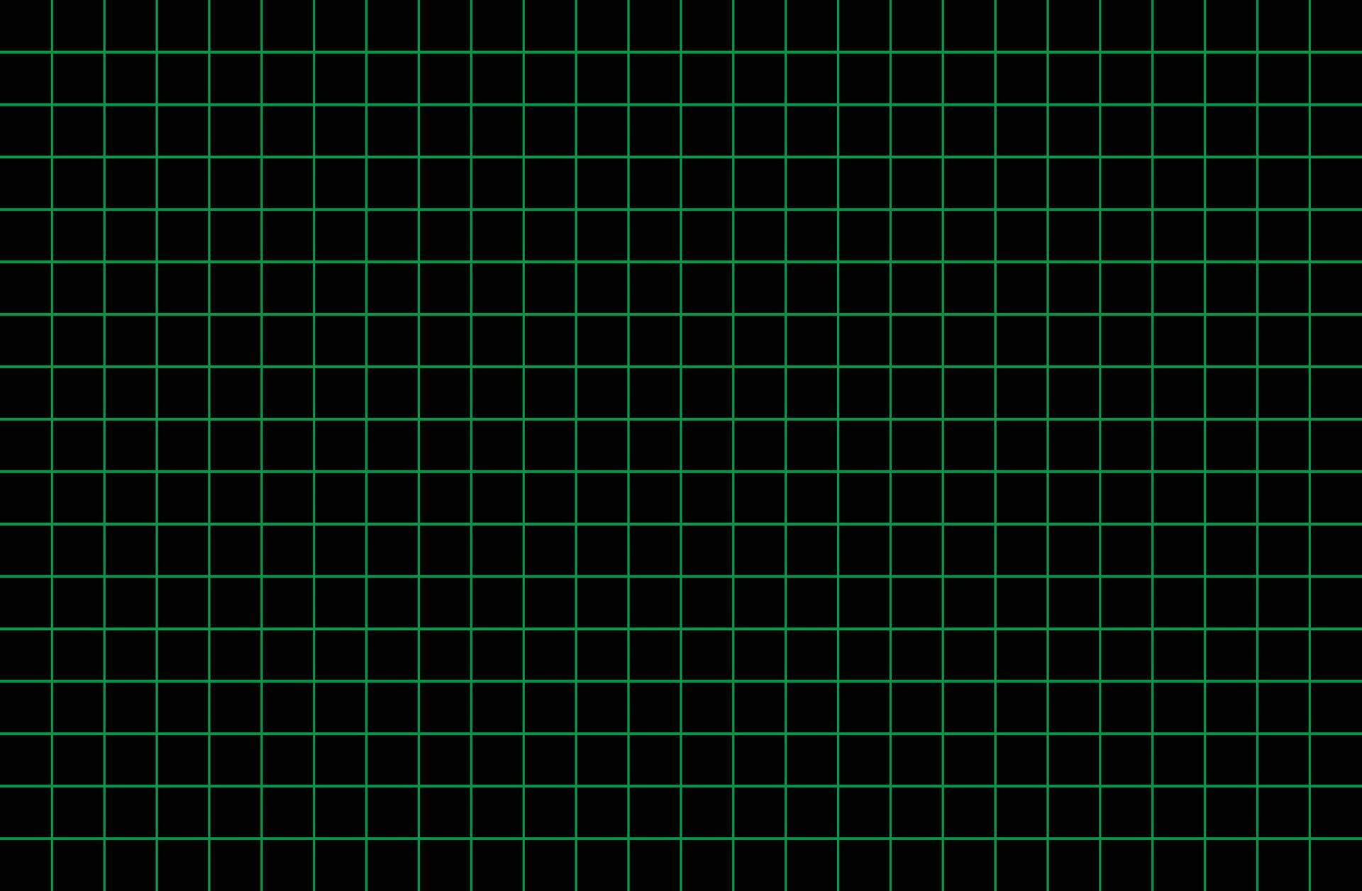 Green Grid Pattern With Black Background Asthetic Minimal Background ...