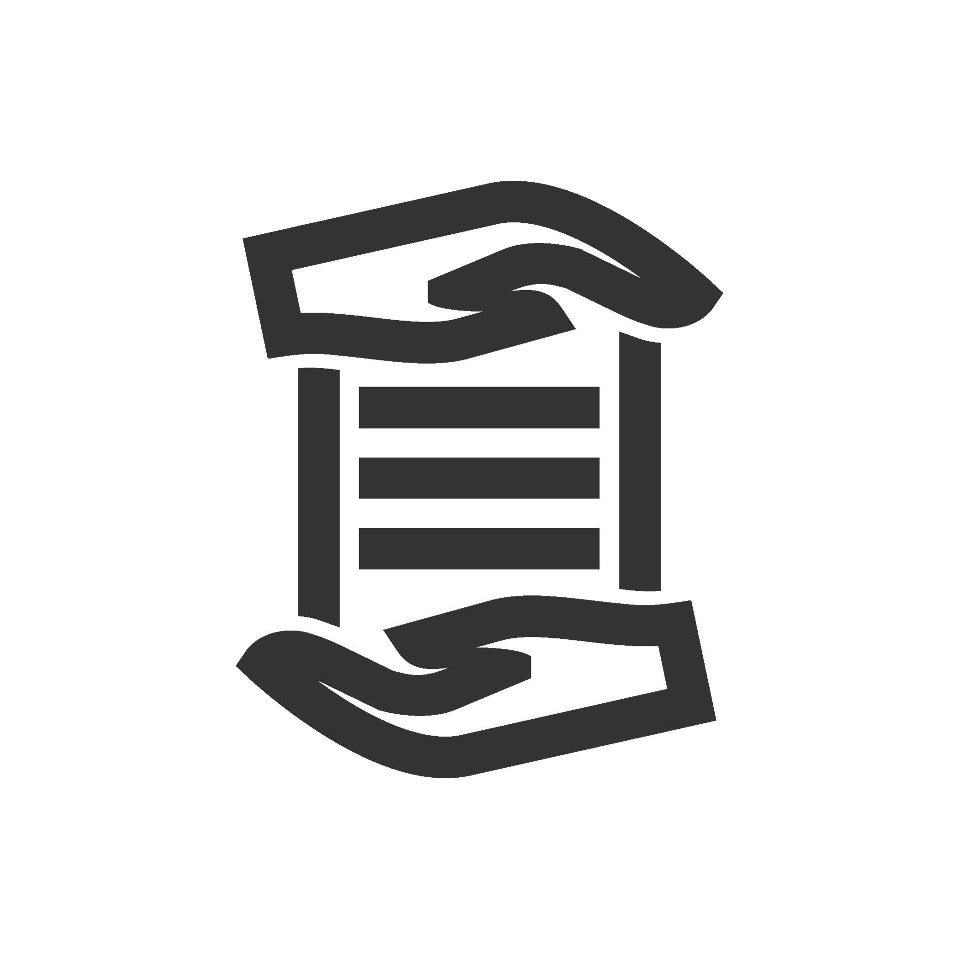 Data Protection Icon In Thick Outline Style Black And White Monochrome Vector Illustration