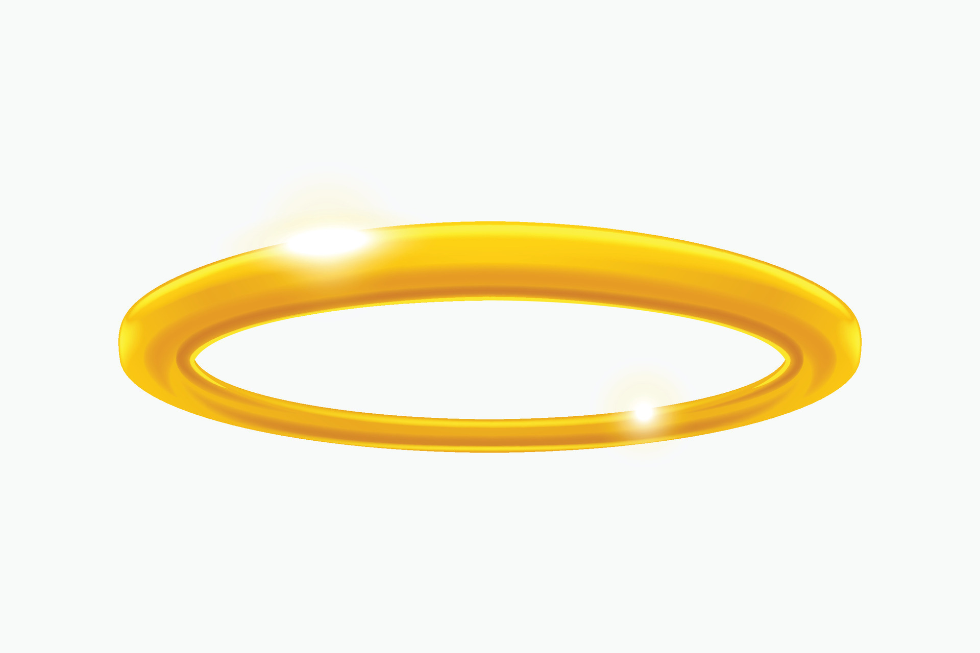 realistic angel ring 39374995 Vector Art at Vecteezy