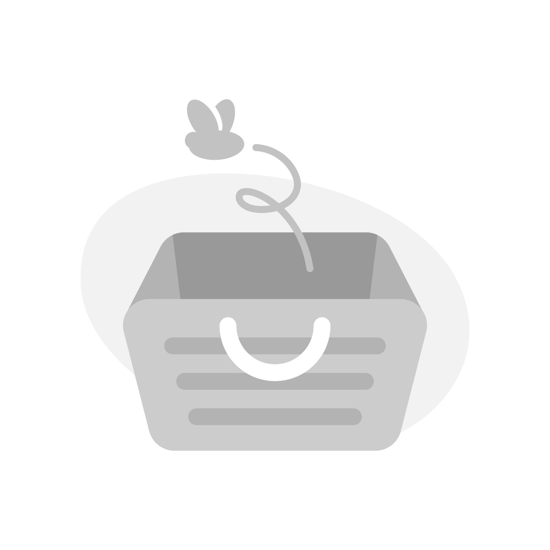 Empty Shopping Cart Concept Illustration Flat Design Vector Modern Graphic Element For Empty