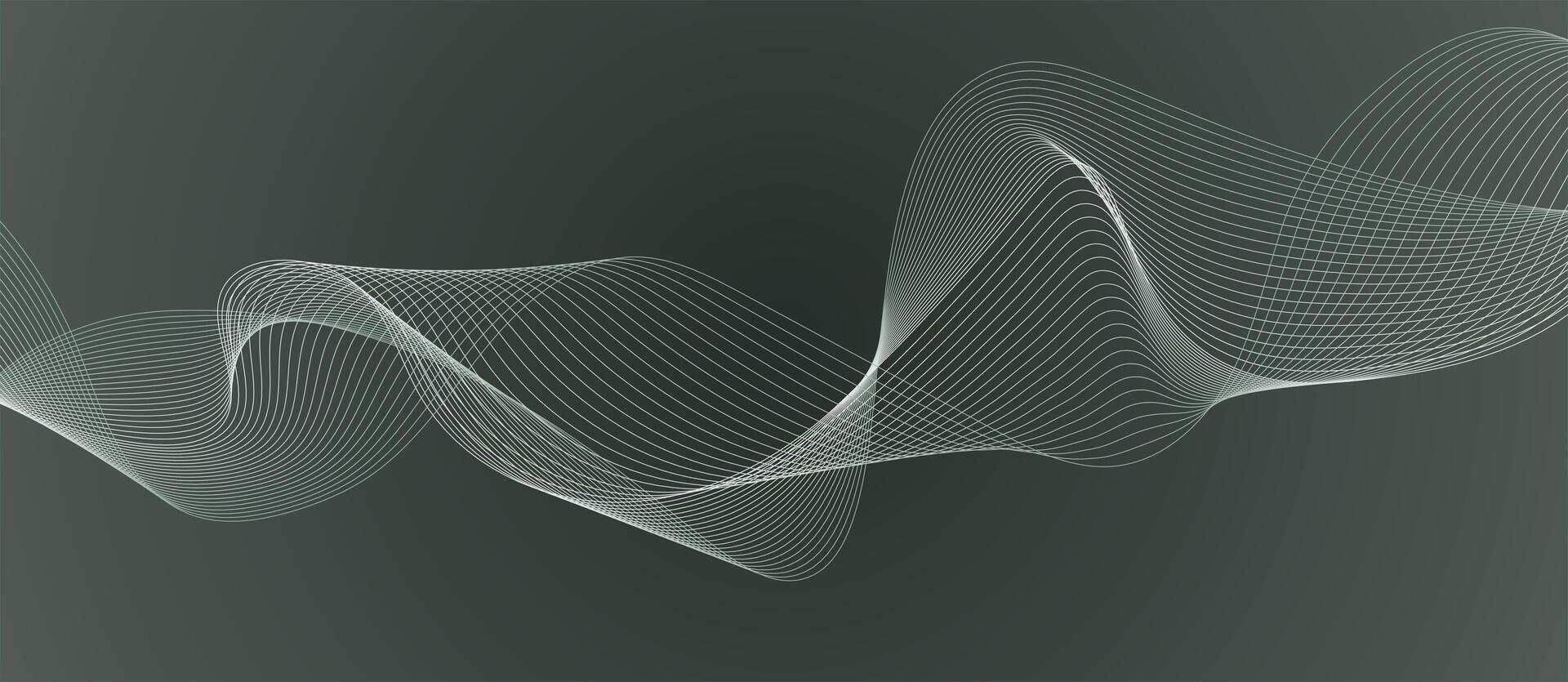 Abstract Background With Lines Wave Background Beautiful Wave Line