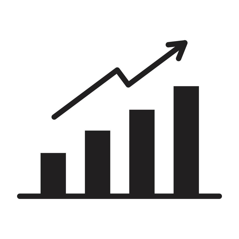 Graphs Flat icon. 39400492 Vector Art at Vecteezy
