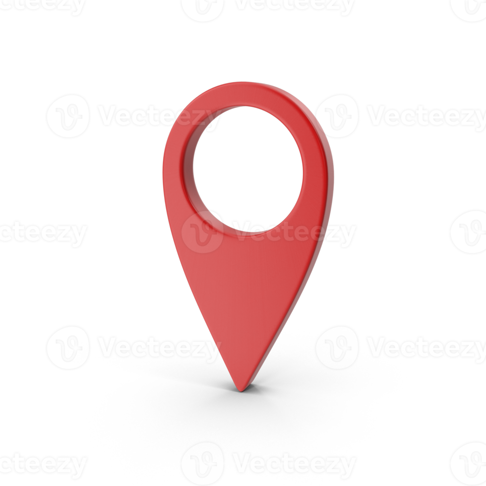 3d Rendering Realistic Location Map Pin Gps Pointer Markers Gps Location Symbol Maps And