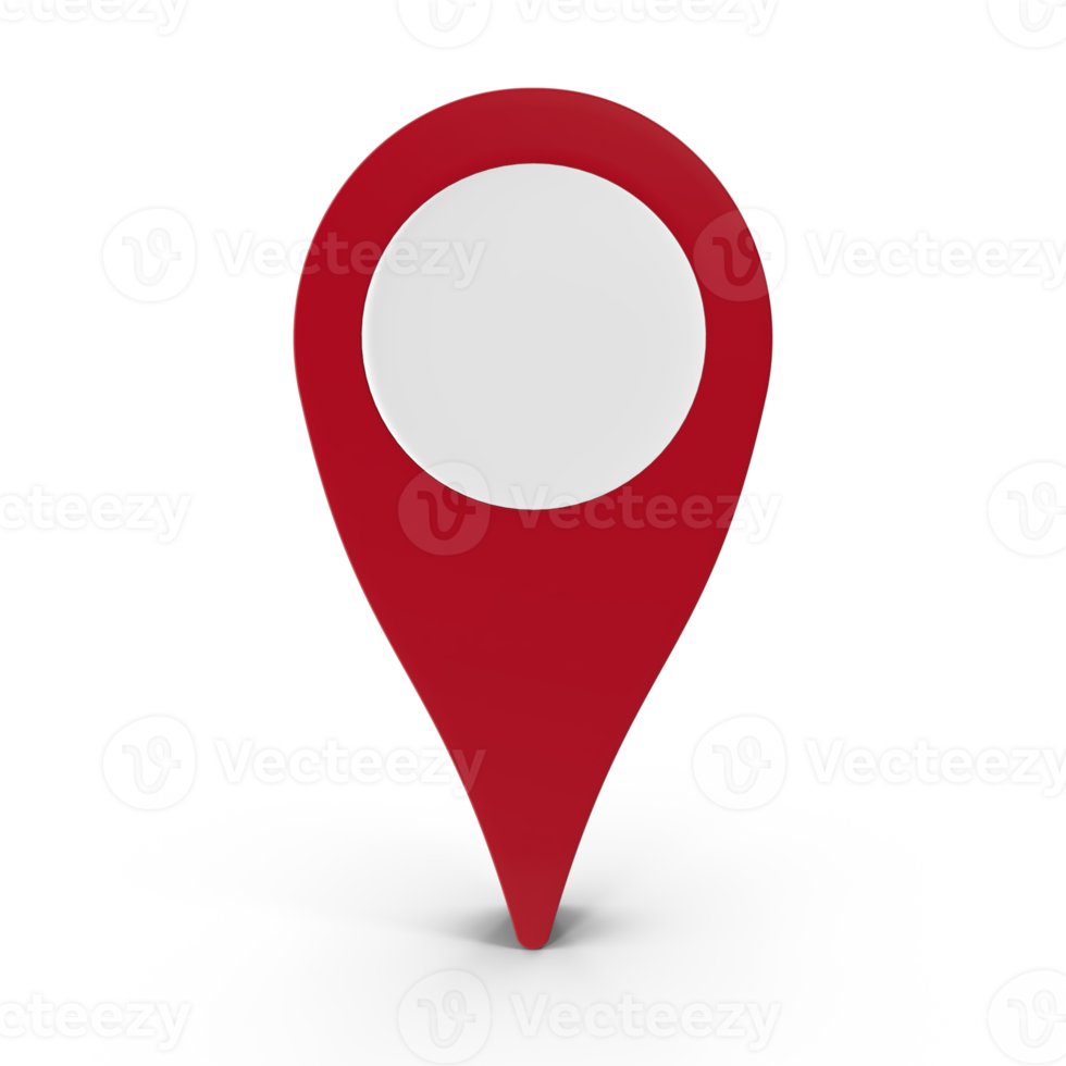 3d Rendering Realistic Location Map Pin Gps Pointer Markers Gps Location Symbol Maps And