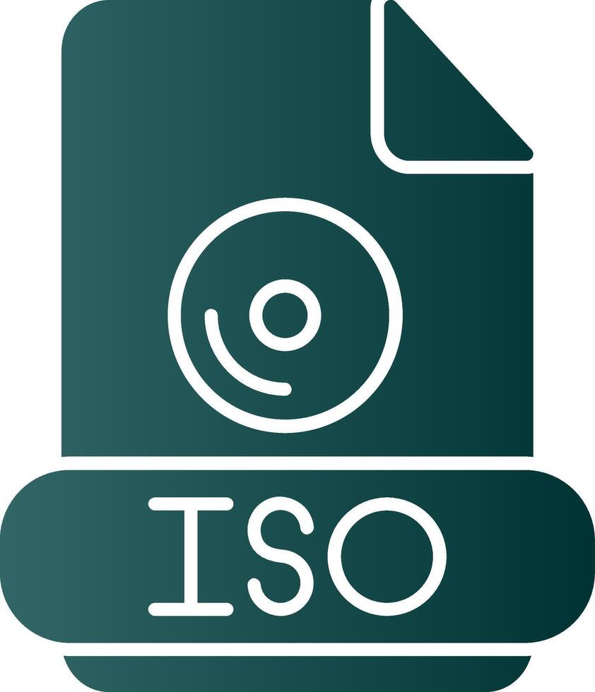 Iso Glyph Gradient Icon 39416517 Vector Art at Vecteezy