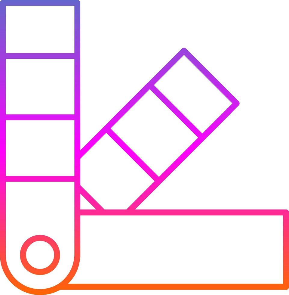 Color Swatch Line Gradient Icon 39422042 Vector Art at Vecteezy