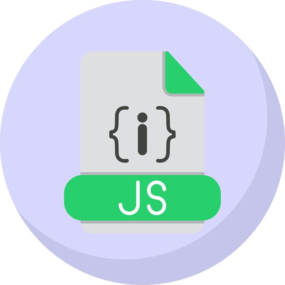 Js Format Flat Bubble Icon 39427173 Vector Art at Vecteezy