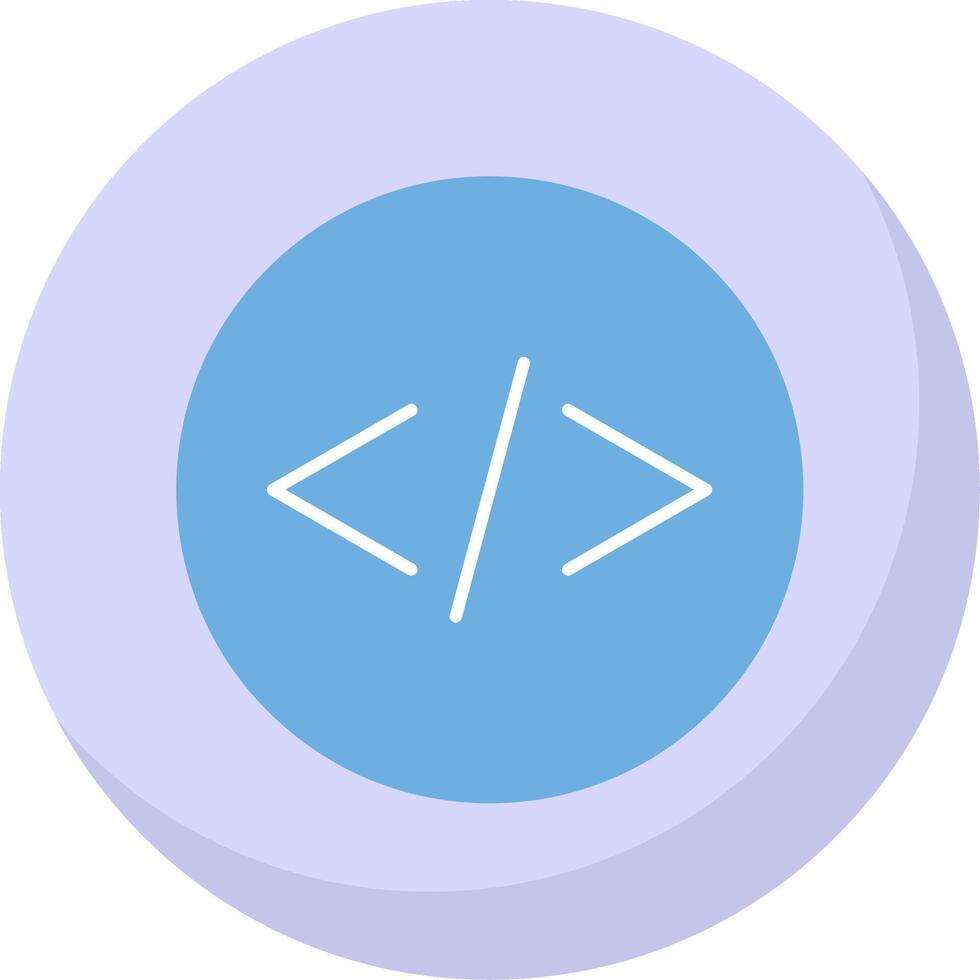 Coding Flat Bubble Icon 39427585 Vector Art at Vecteezy