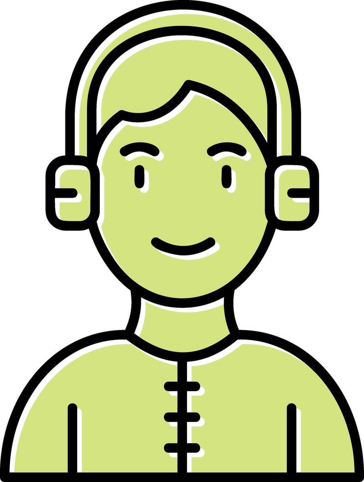 DJ Vector Icon 39442310 Vector Art at Vecteezy