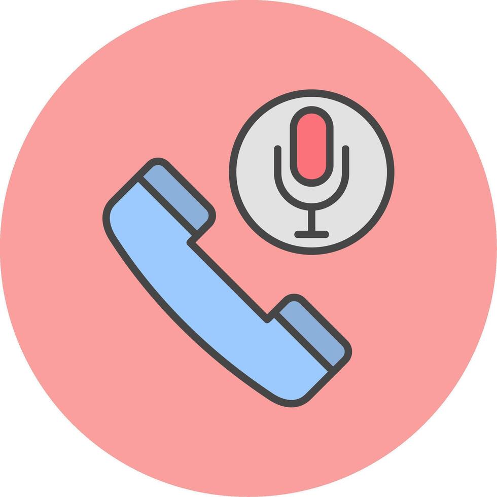 Call Record Vector Icon 39444607 Vector Art at Vecteezy