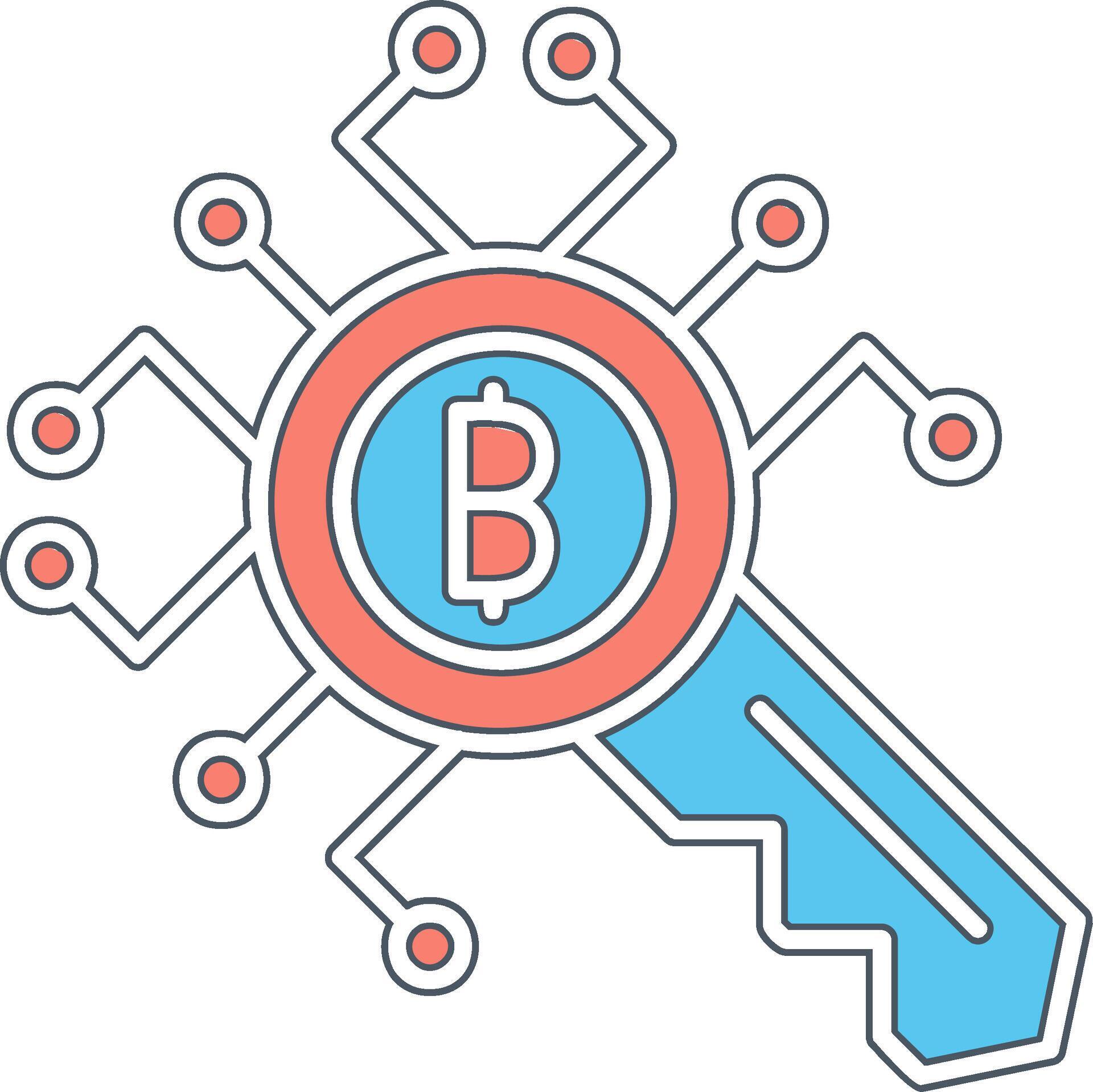 Encryption Key Vector Icon 39444874 Vector Art at Vecteezy