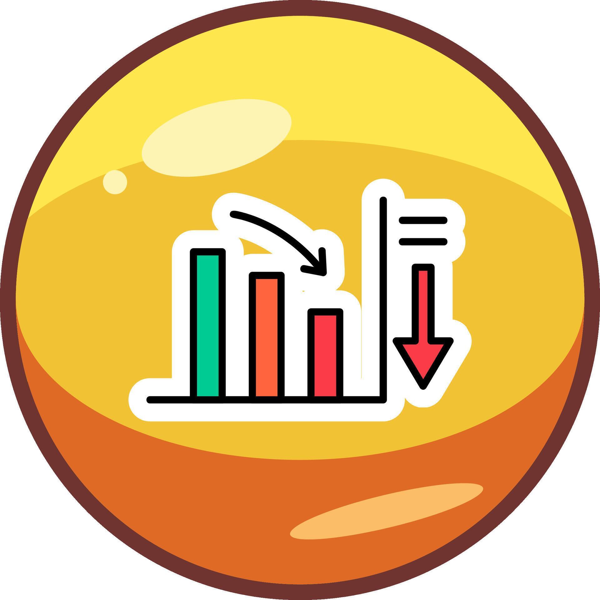 Decrease Vector Icon 39446334 Vector Art at Vecteezy