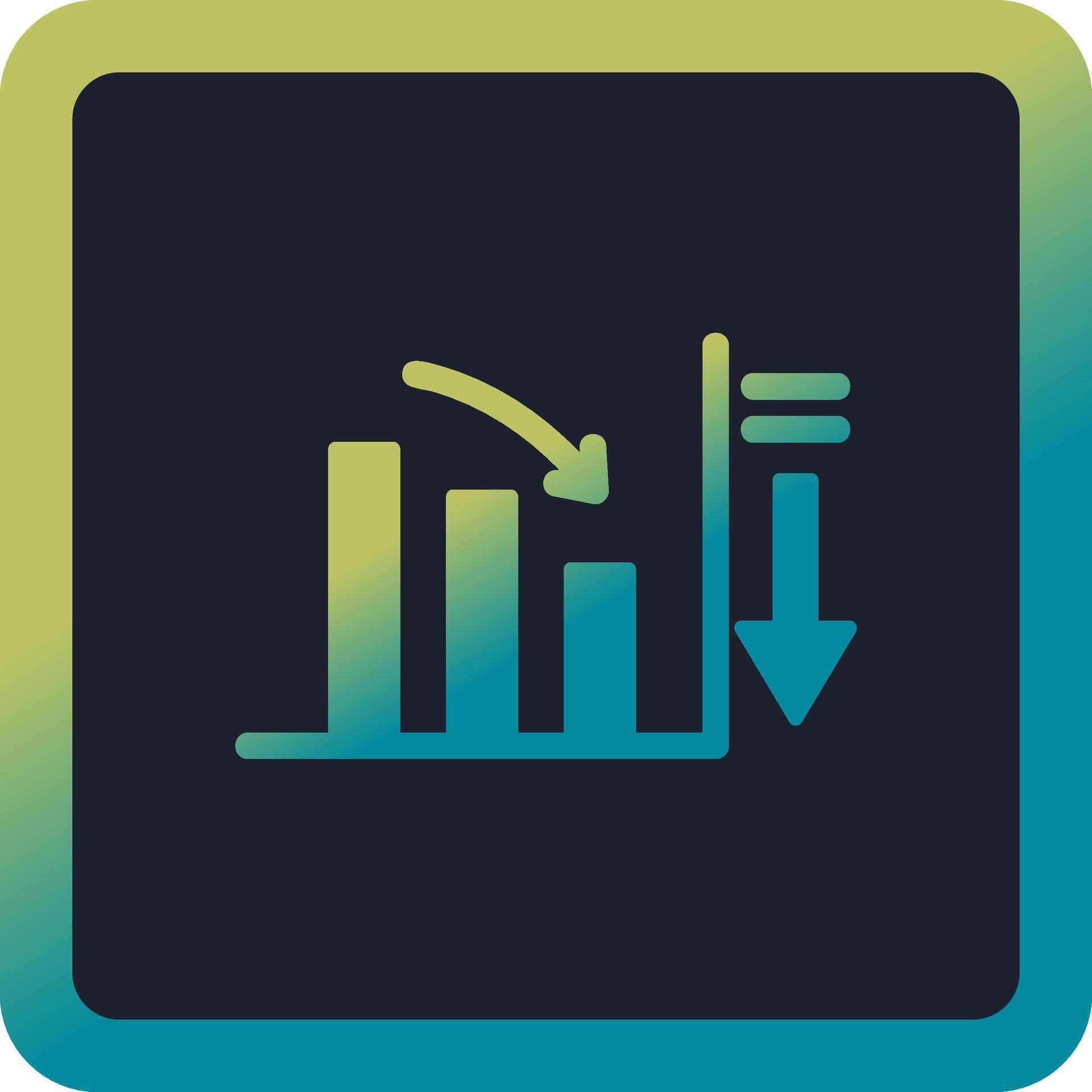 Decrease Vector Icon 39446826 Vector Art at Vecteezy