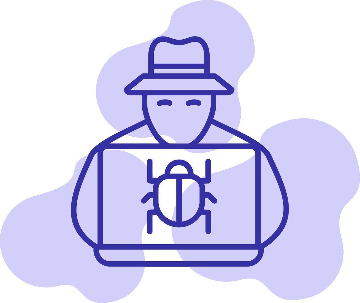 Hacker Vector Icon 39447478 Vector Art at Vecteezy