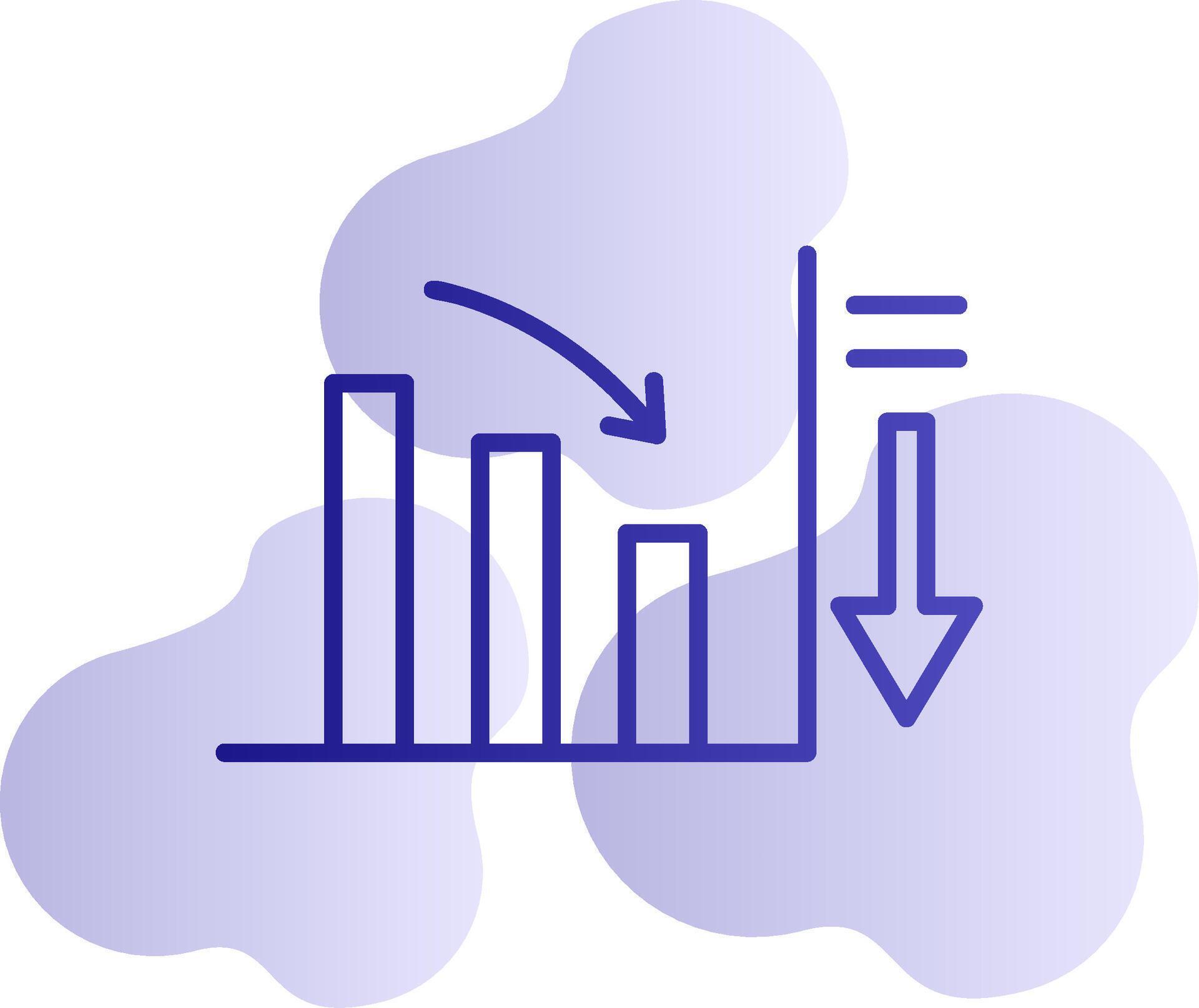 Decrease Vector Icon 39448200 Vector Art at Vecteezy