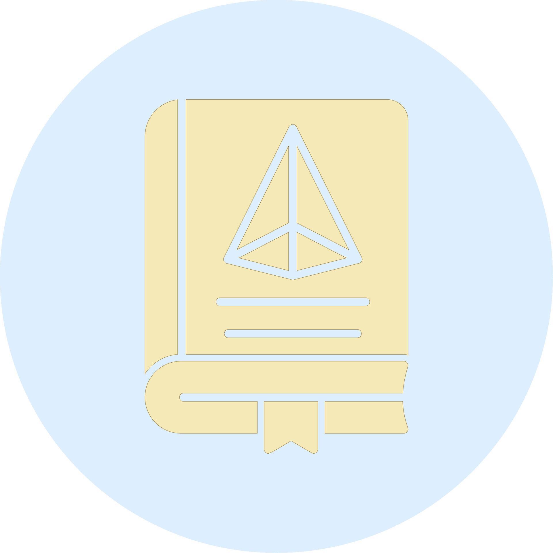 Trigonometry Book Vector Icon 39452442 Vector Art At Vecteezy