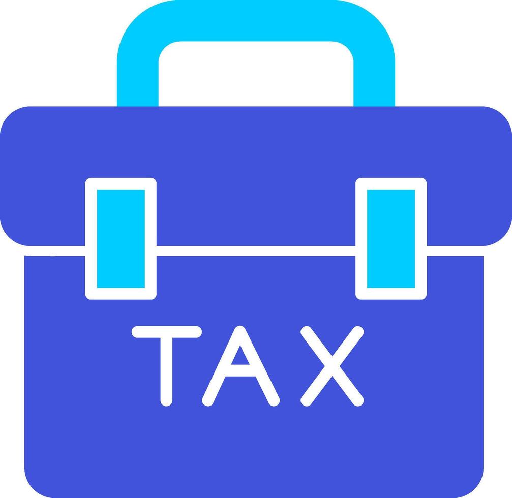 impuesto portafolio vector icono 39458124 Vector en Vecteezy