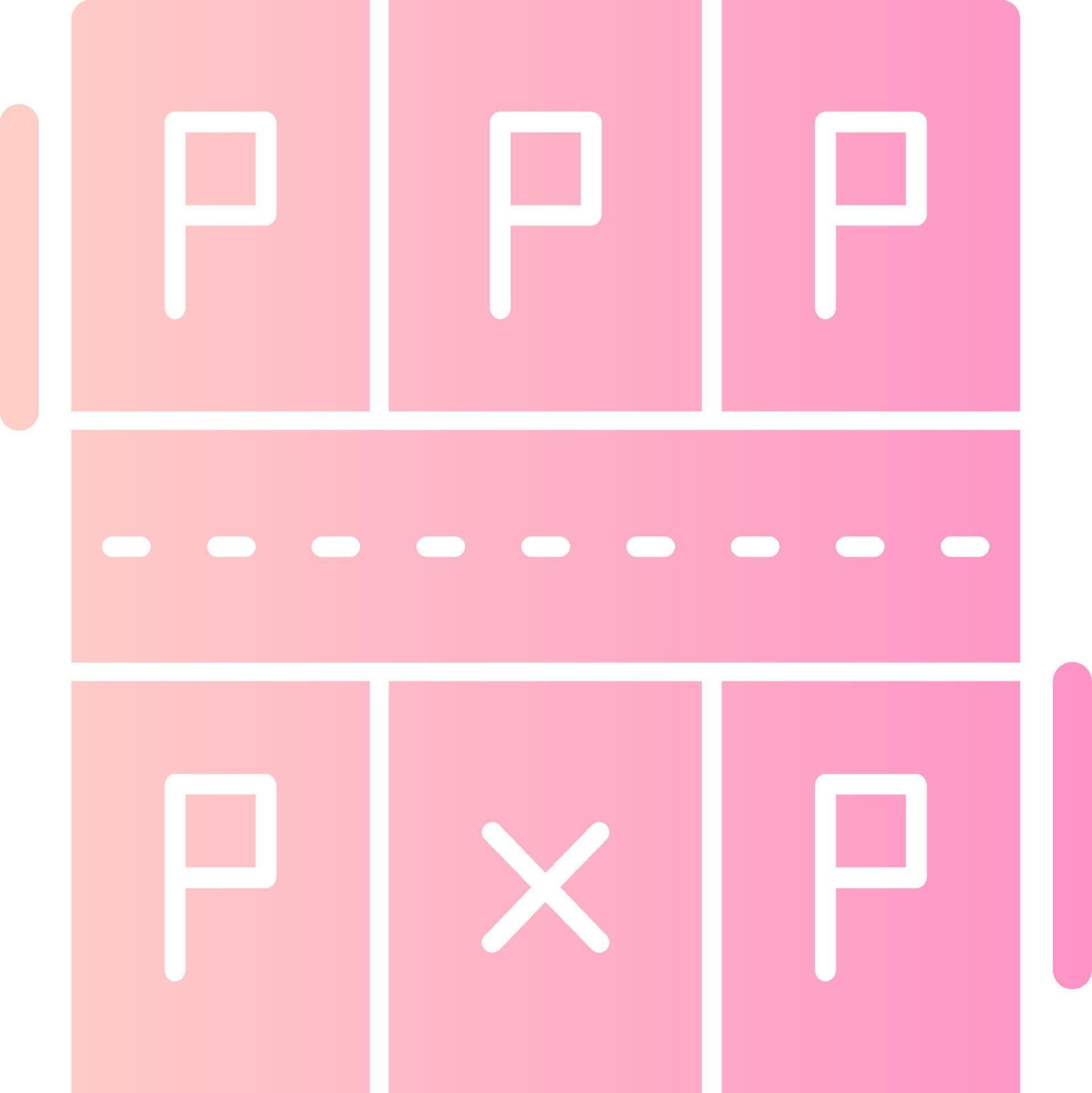 Parking lot Solid Multi Gradient Icon 39459799 Vector Art at Vecteezy