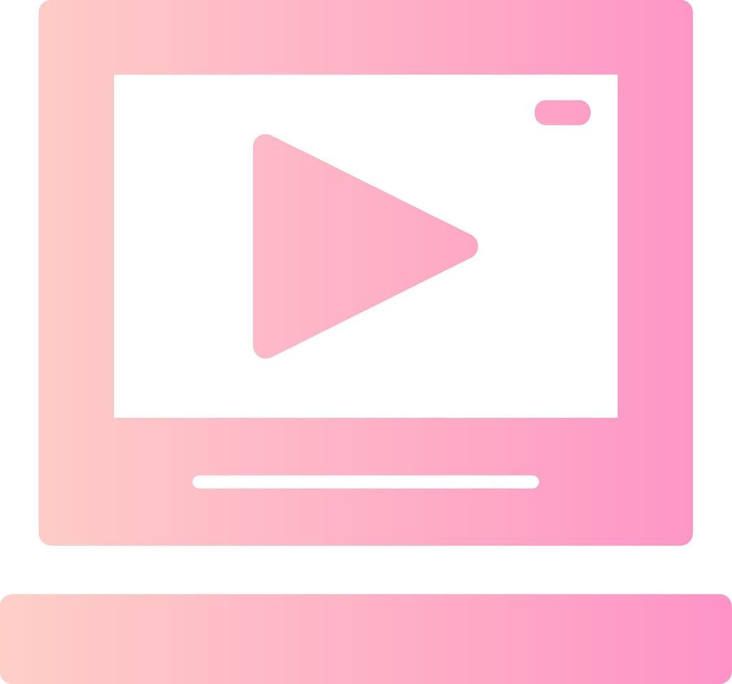 Video Solid Multi Gradient Icon 39460385 Vector Art at Vecteezy