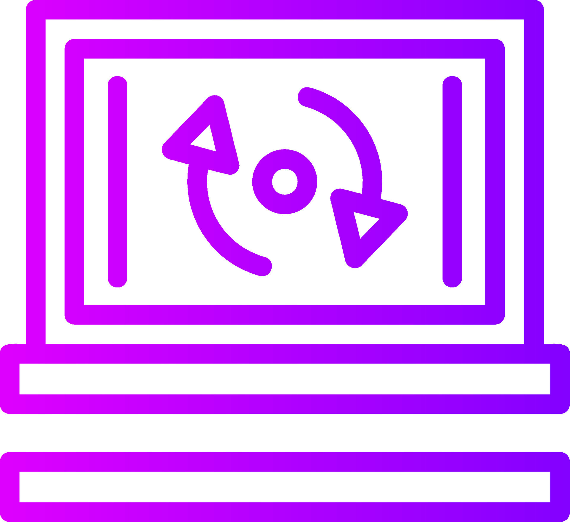 Refresh Linear Gradient Icon 39460858 Vector Art at Vecteezy