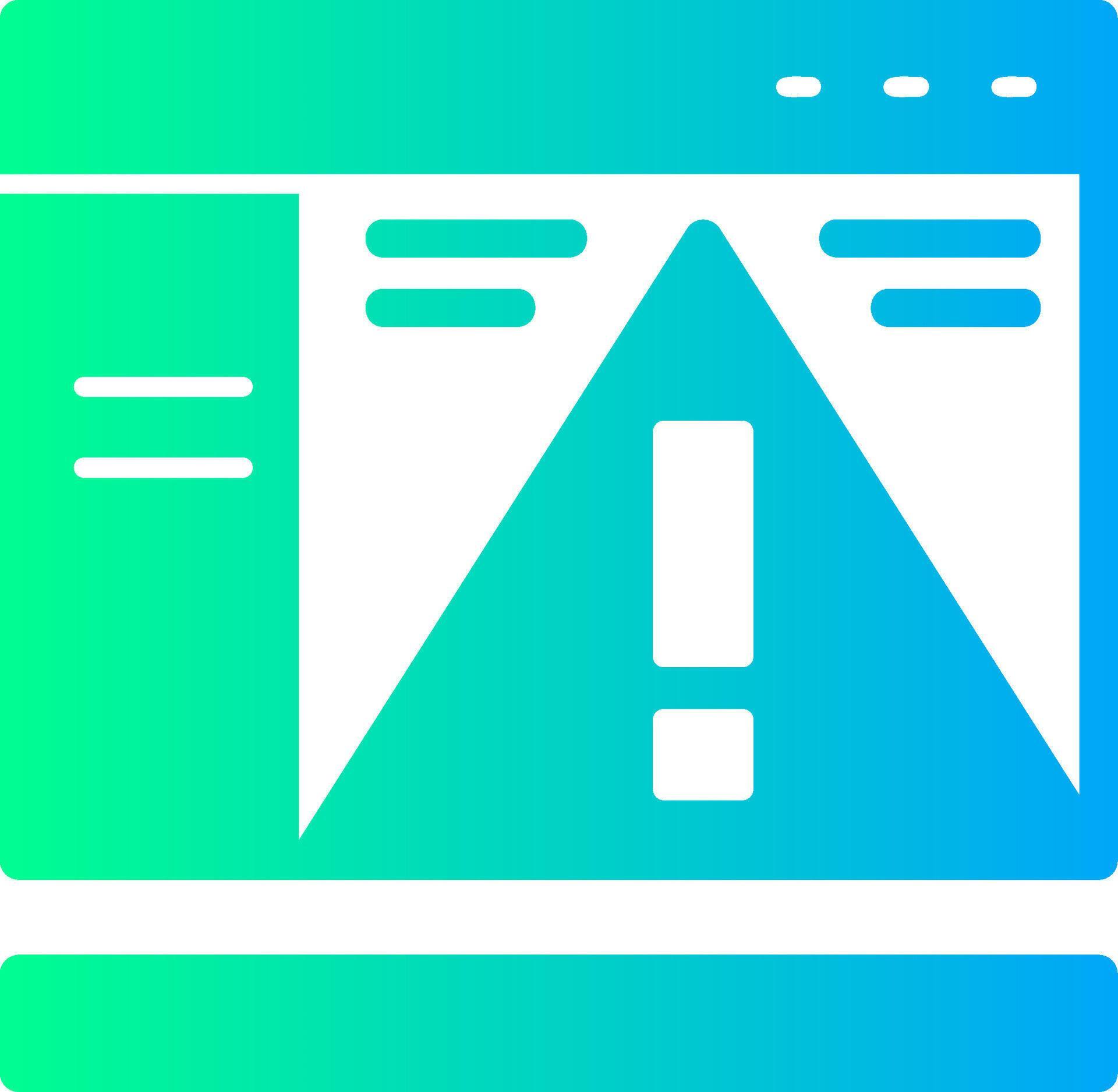 Exclamation mark Solid Multi Gradient Icon 39461104 Vector Art at Vecteezy