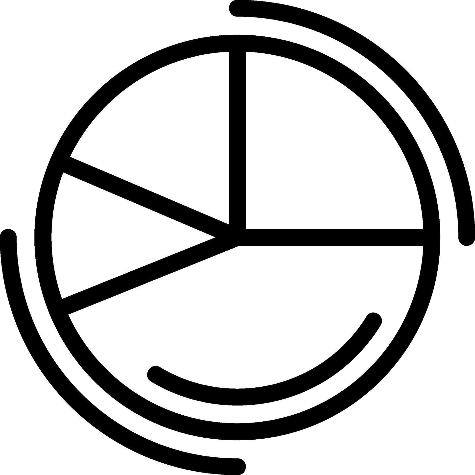 Pie chart Line Icon 39462347 Vector Art at Vecteezy Pie chart Line Icon 39462347 Vector Art at Vecteezy