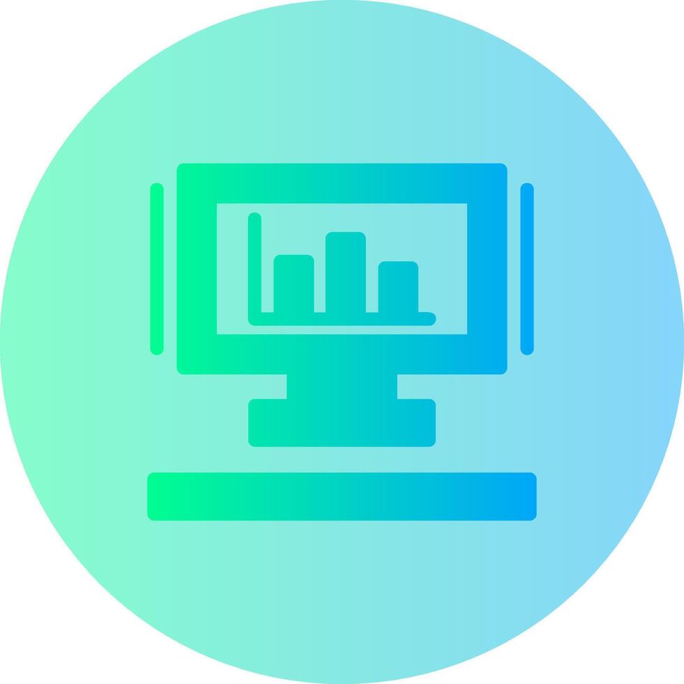Chart Gradient Circle Icon 39462496 Vector Art at Vecteezy