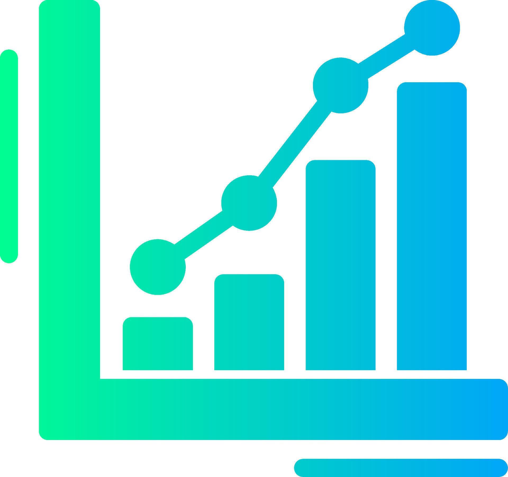 Growth Solid Multi Gradient Icon 39462665 Vector Art at Vecteezy