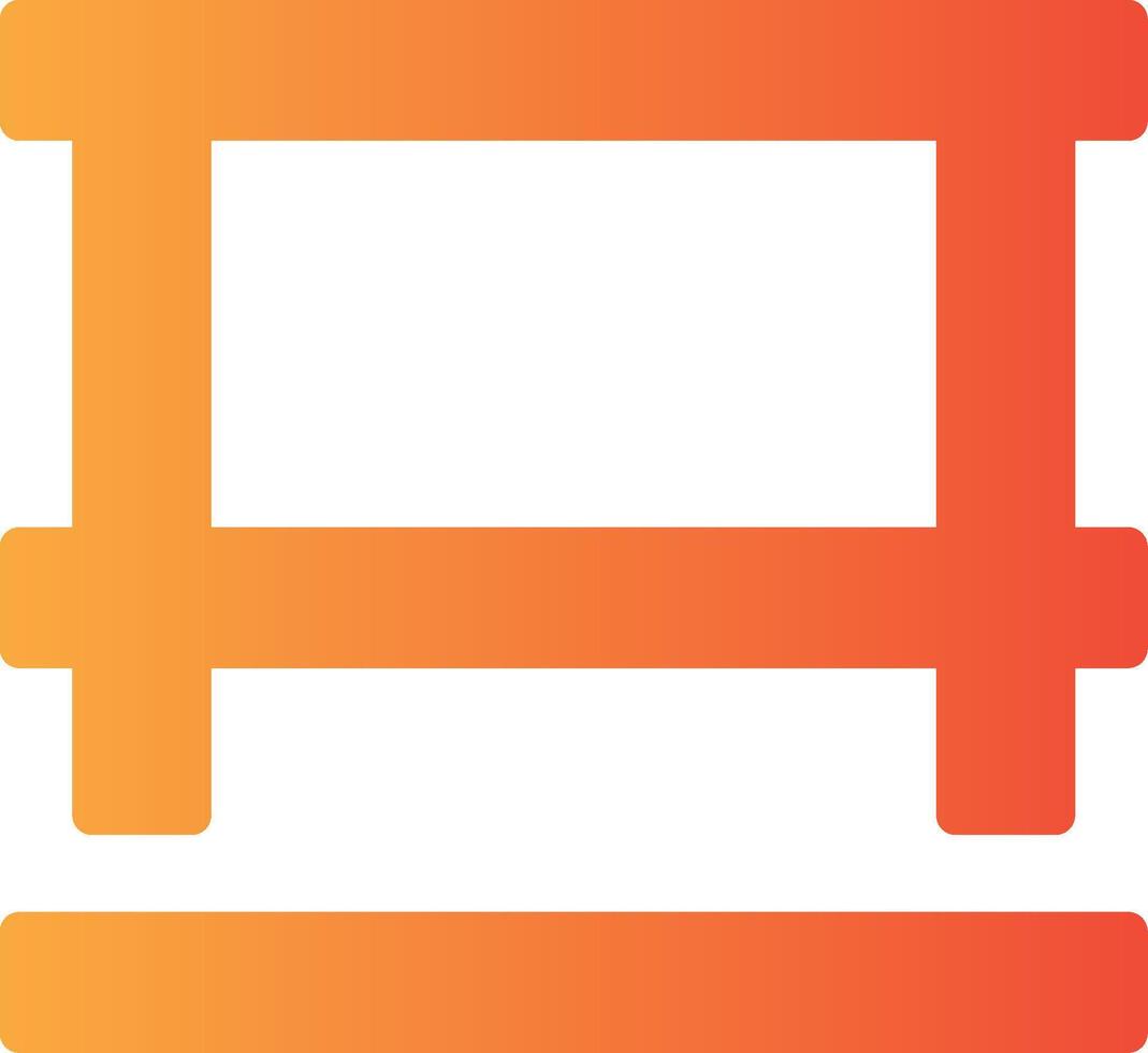 Table Solid Multi Gradient Icon 39462696 Vector Art at Vecteezy