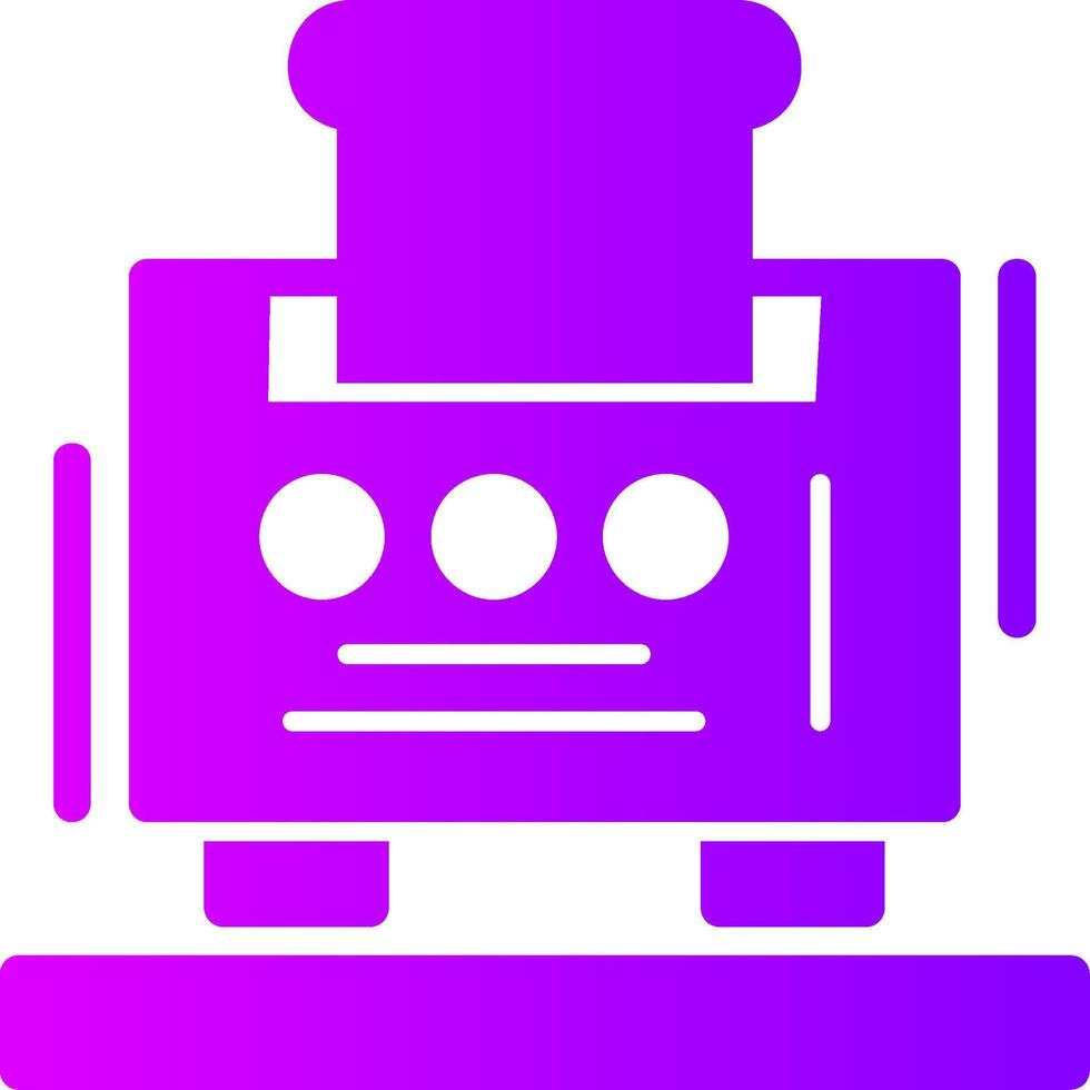 Toaster Solid Multi Gradient Icon 39463569 Vector Art at Vecteezy