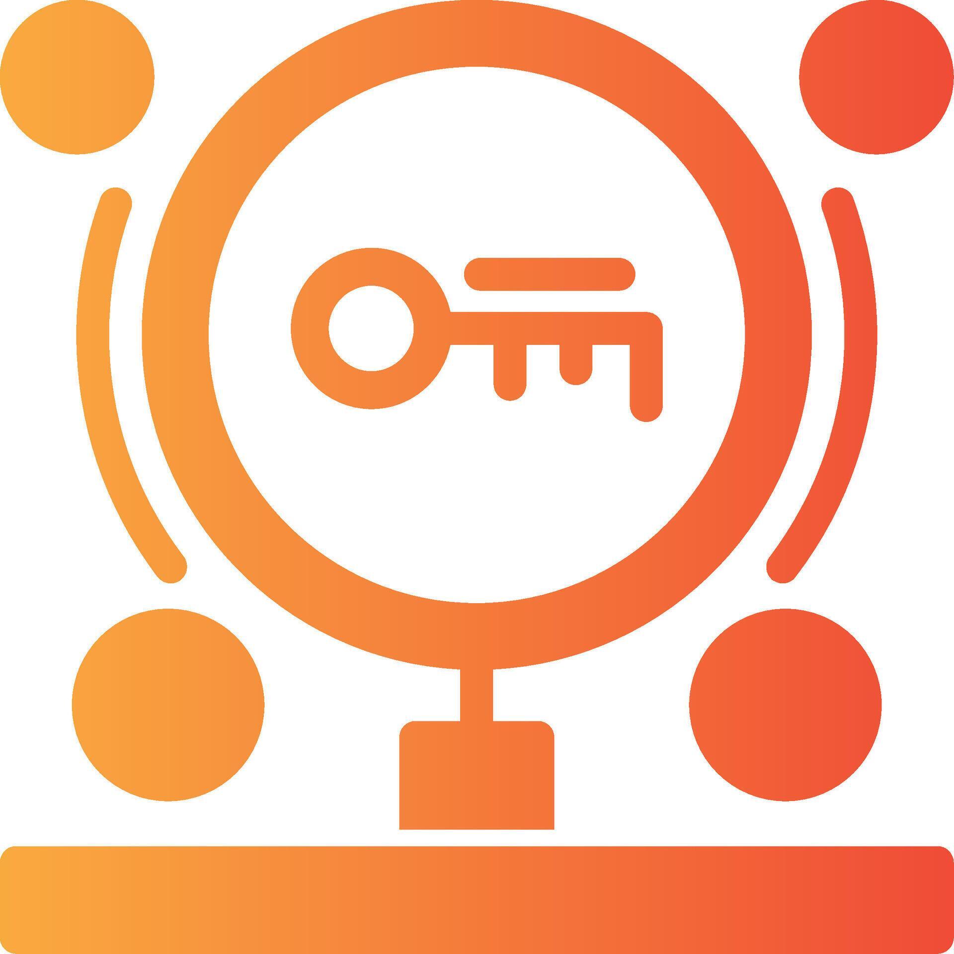 Keywords Solid Multi Gradient Icon 39470416 Vector Art at Vecteezy