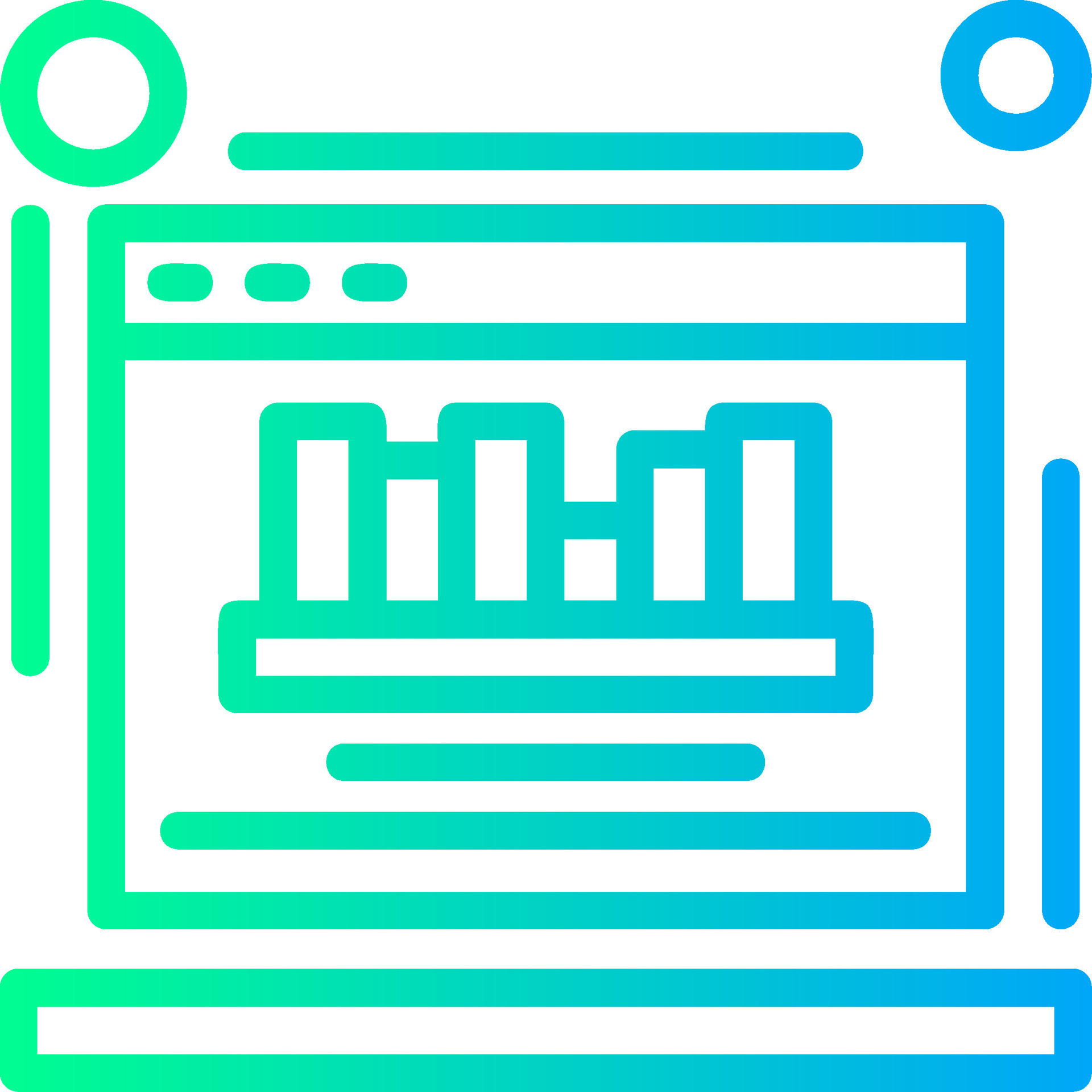 Traffic Linear Gradient Icon 39470512 Vector Art At Vecteezy