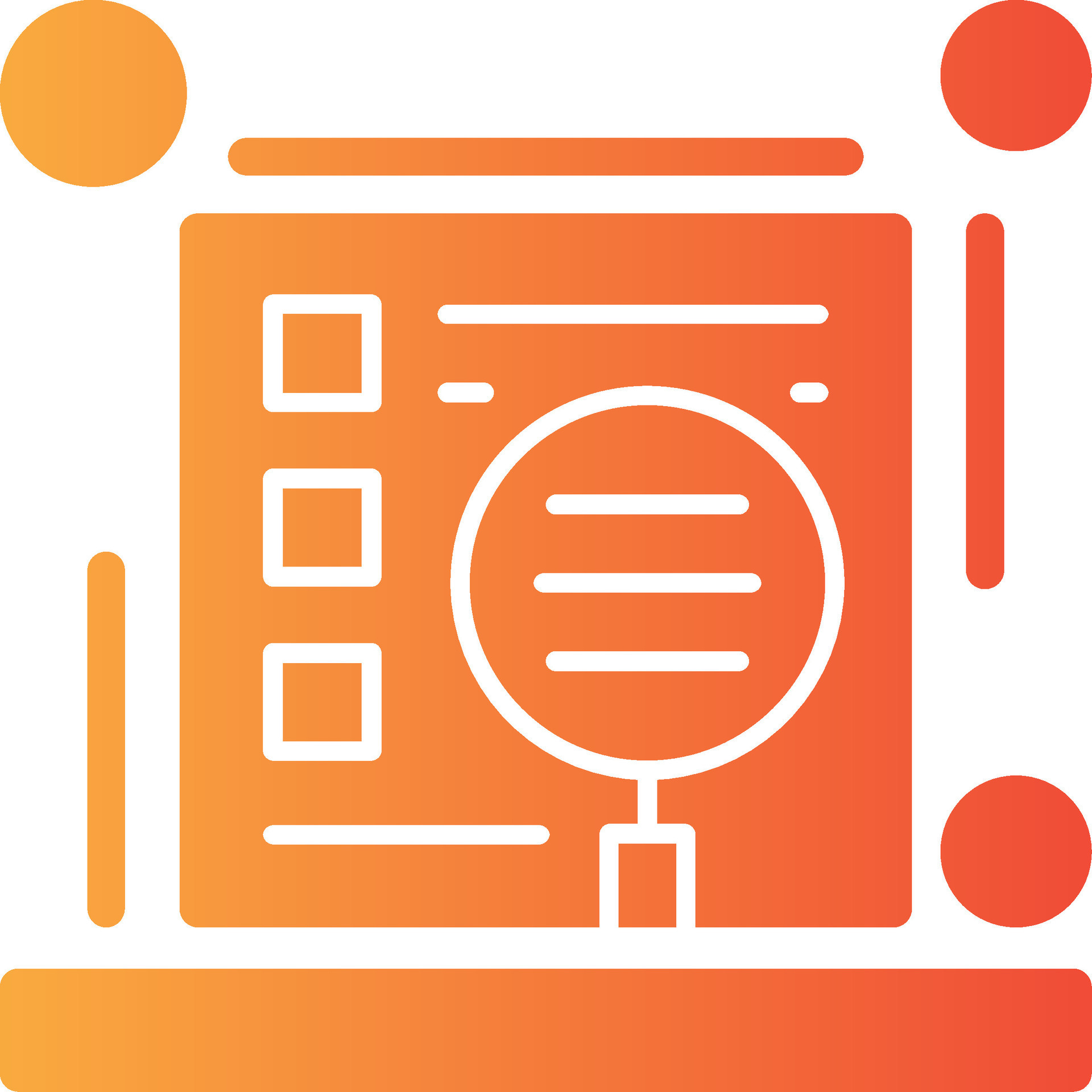 Indexing Solid Multi Gradient Icon 39471359 Vector Art at Vecteezy