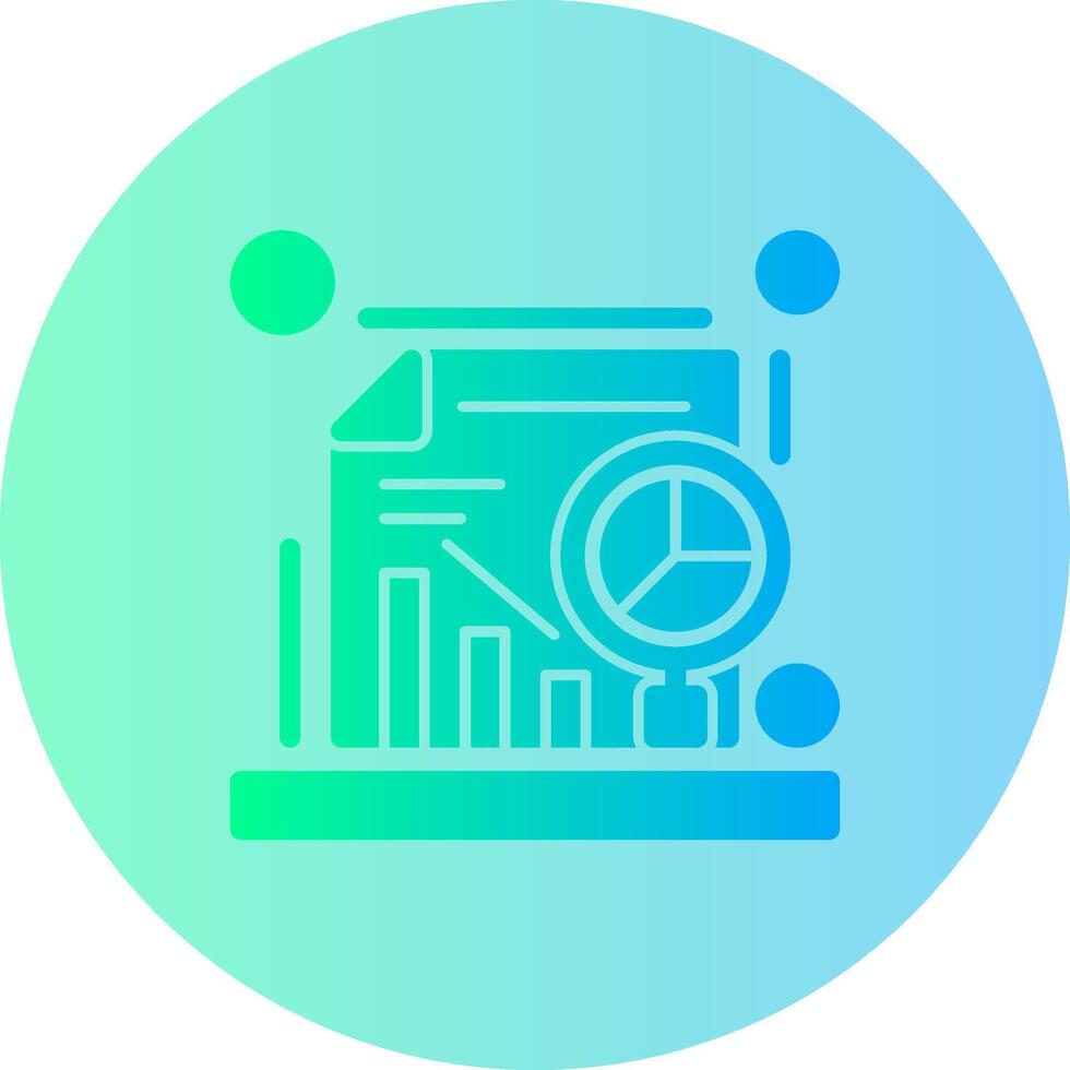 Data analysis Gradient Circle Icon 39471639 Vector Art at Vecteezy