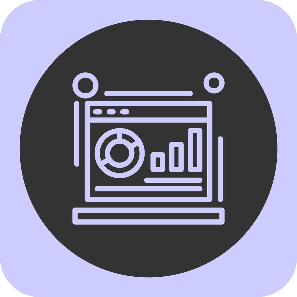 Metrics Linear Round Icon 39471730 Vector Art at Vecteezy
