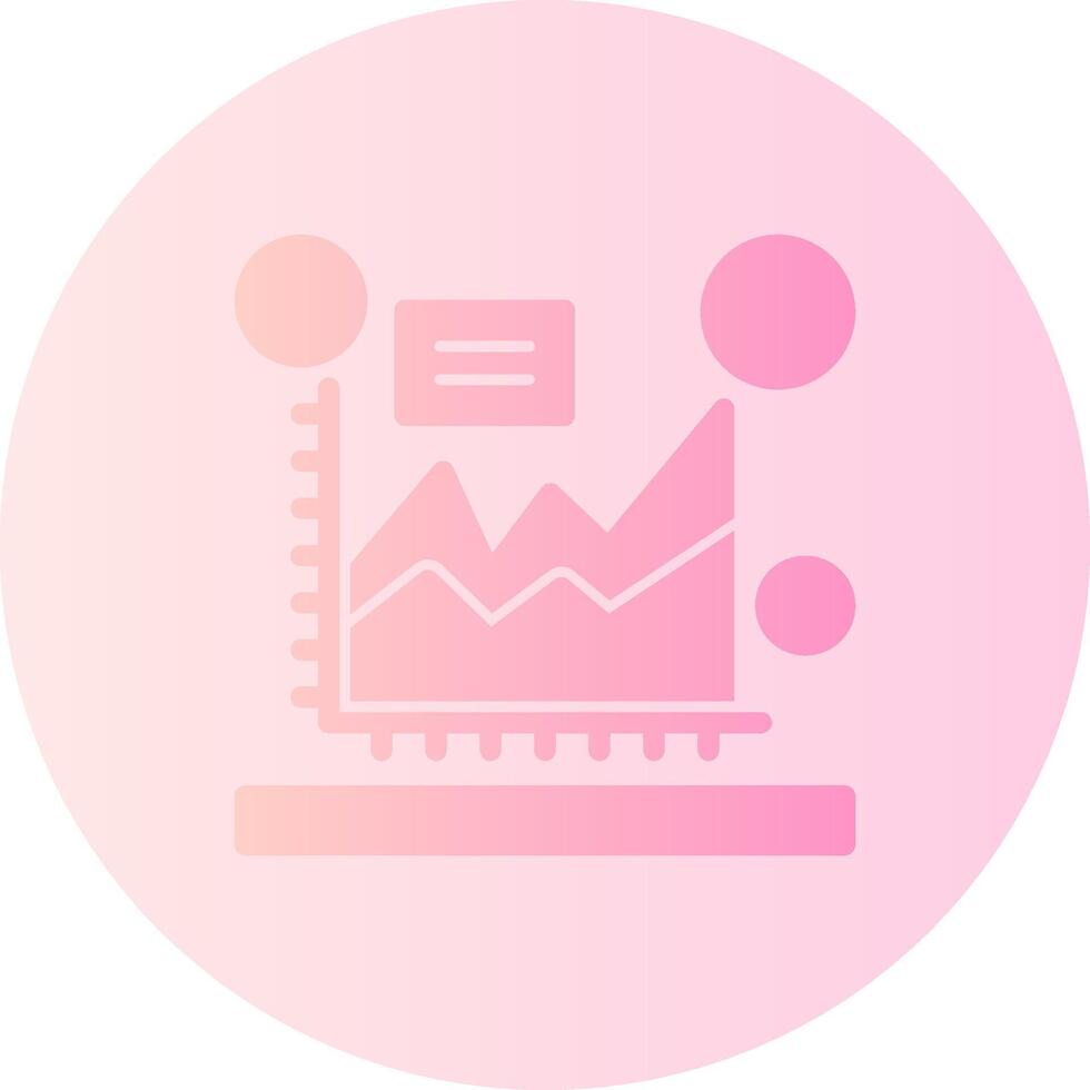 Area Chart Gradient Circle Icon 39471866 Vector Art At Vecteezy