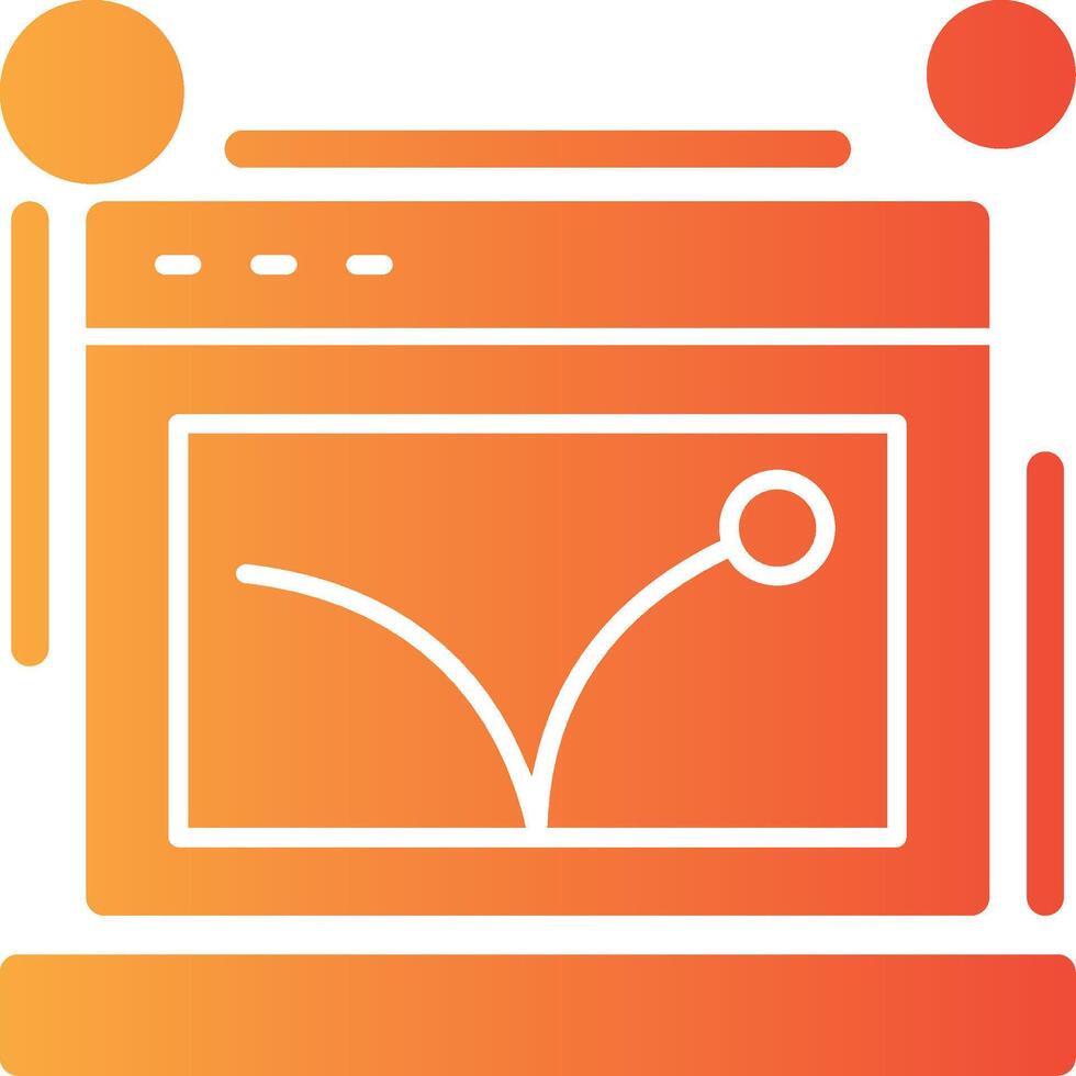 Bounce rate Solid Multi Gradient Icon 39472133 Vector Art at Vecteezy