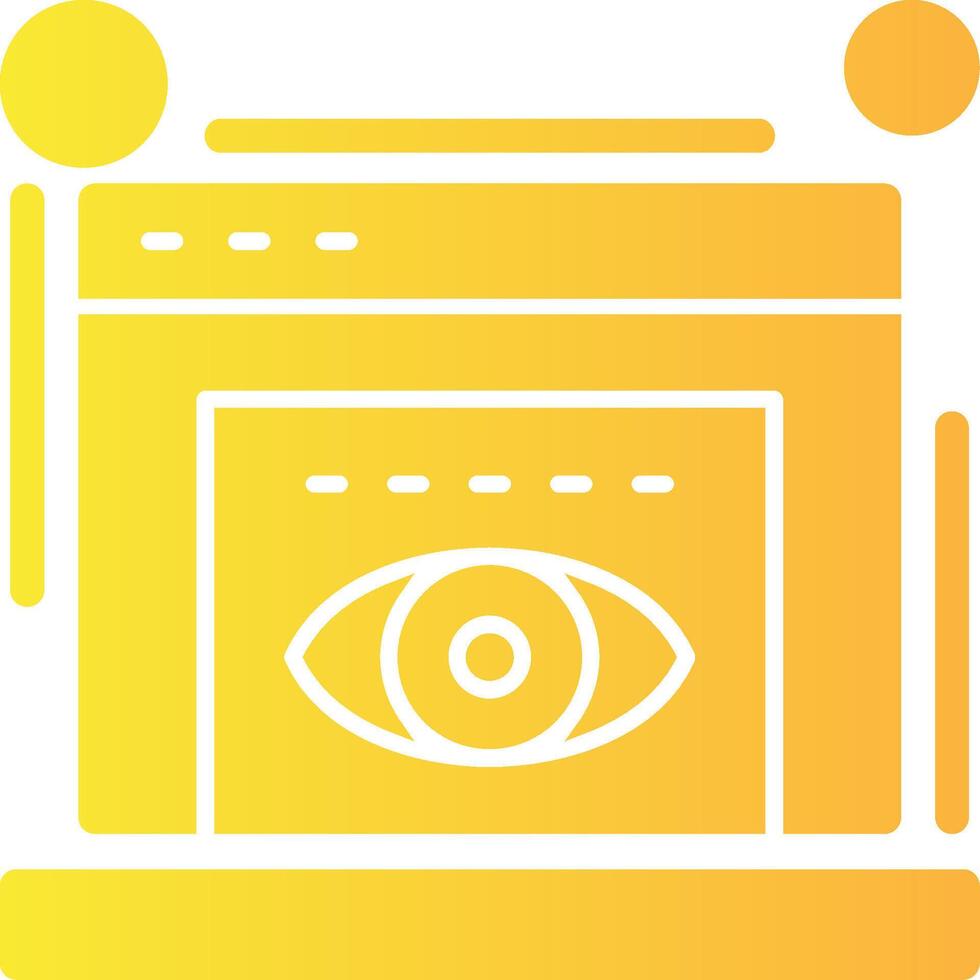 Pageviews Solid Multi Gradient Icon 39472233 Vector Art at Vecteezy