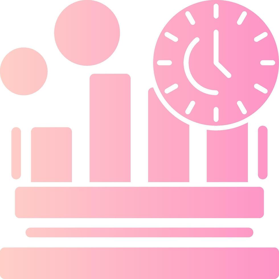 Real Time Data Solid Multi Gradient Icon 39472632 Vector Art At Vecteezy