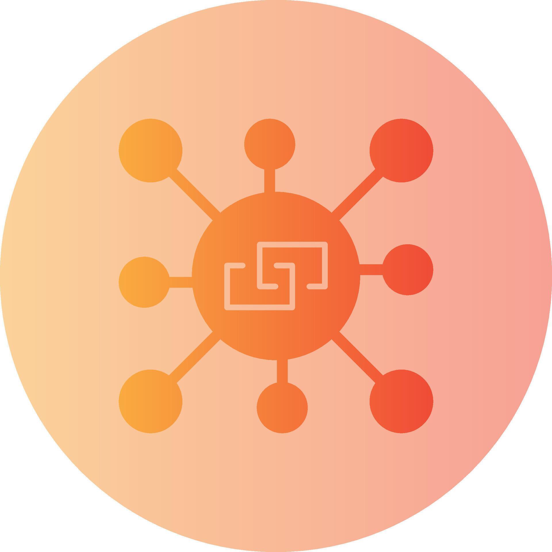 Link outreach Gradient Circle Icon 39472926 Vector Art at Vecteezy