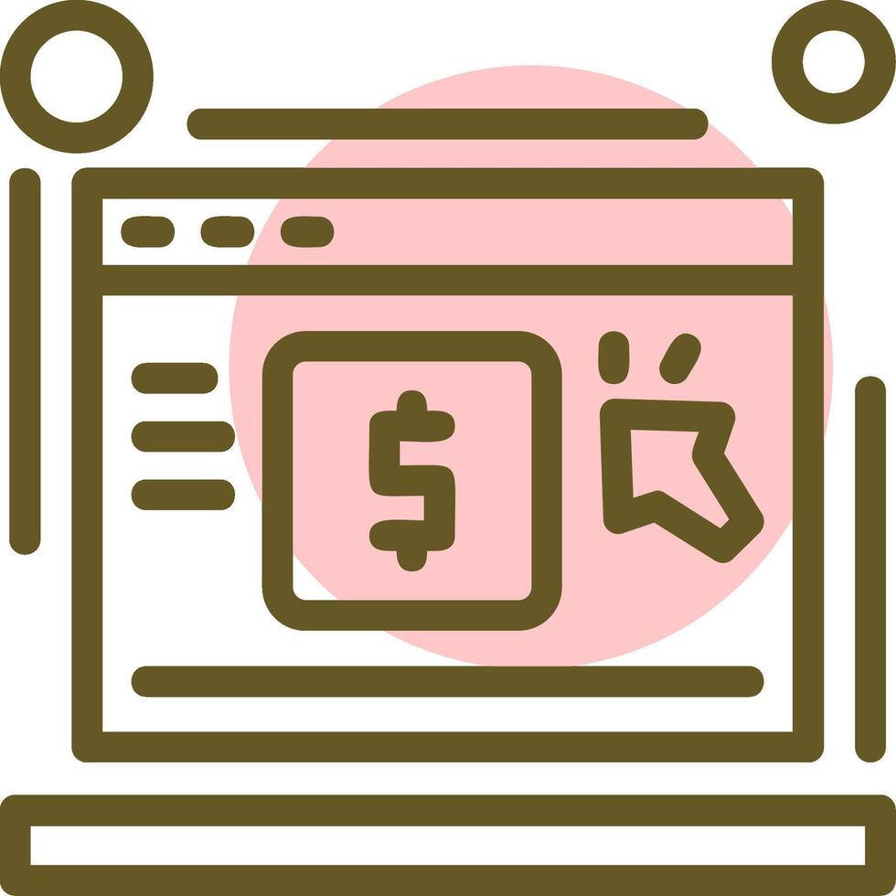 PPC Linear Circle Icon 39473010 Vector Art at Vecteezy